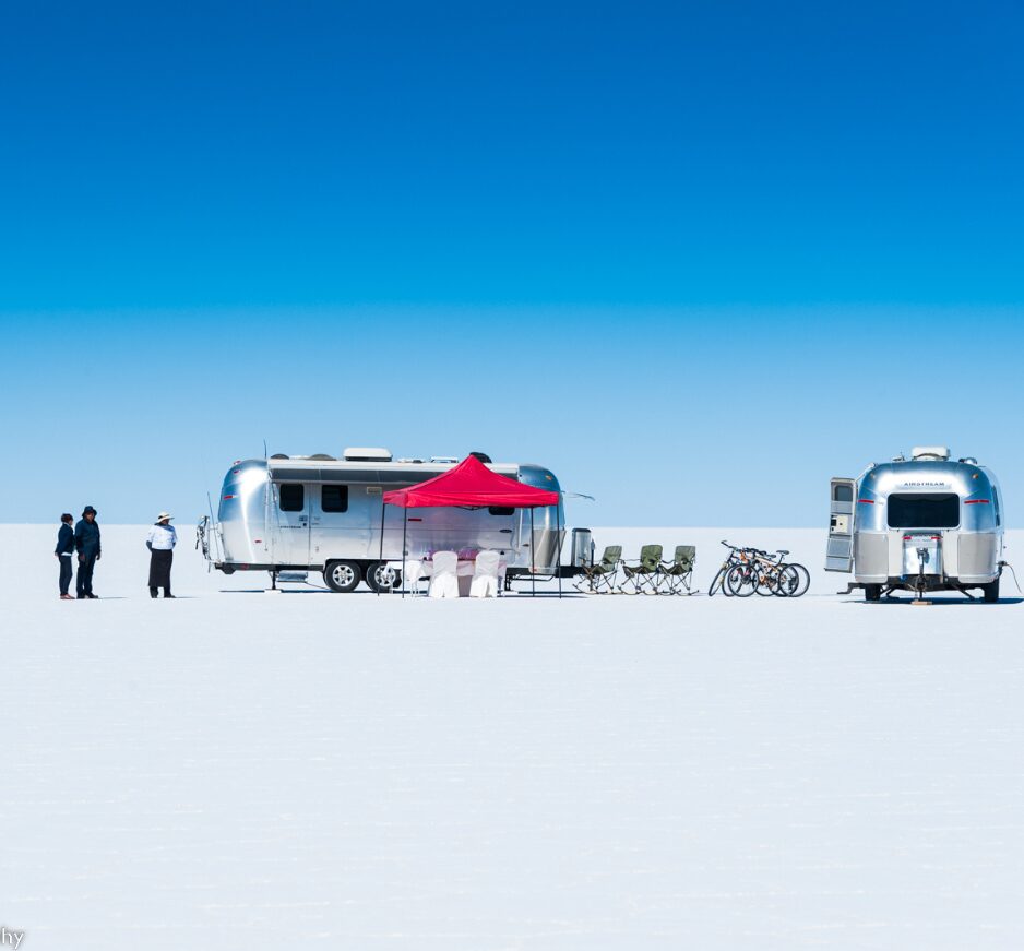 Deluxe Airstream Campers, Salar de Uyuni - cazenove+loyd